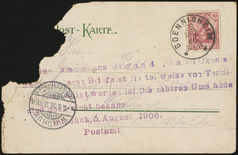 Termite Mail Of German Southwest Africa - Stamp Community Forum