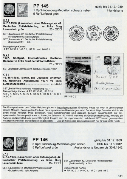 How Do You Catalog Germany Stationery Compounds - Stamp Community Forum