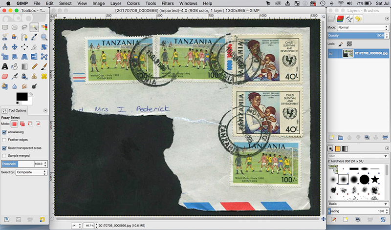 Software : Free Form Border Around Fragments. - Stamp Community Forum