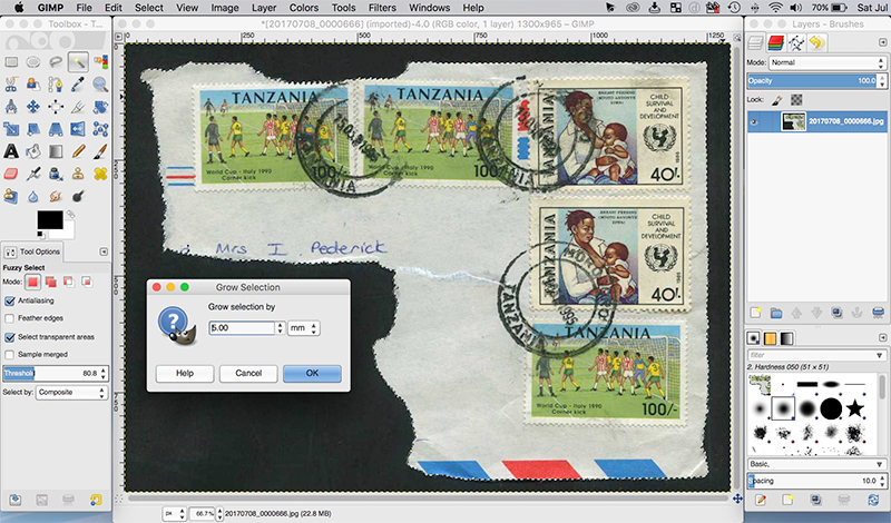 Software : Free Form Border Around Fragments. - Stamp Community Forum