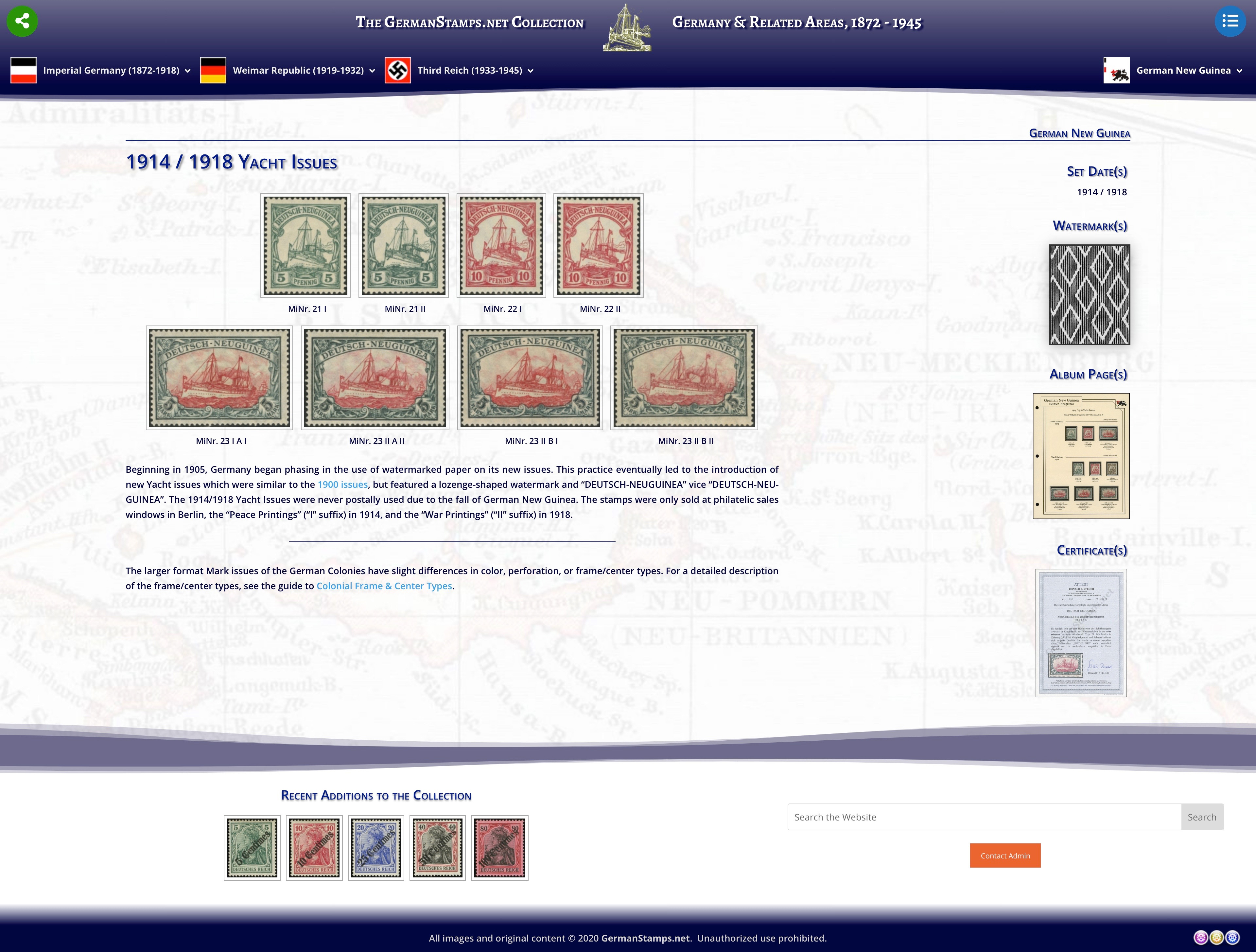 Online Website Showcasing Your Collection? - Stamp Community Forum