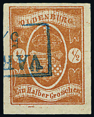 Oldenburg Scott #12 Is It Authentic? - Stamp Community Forum