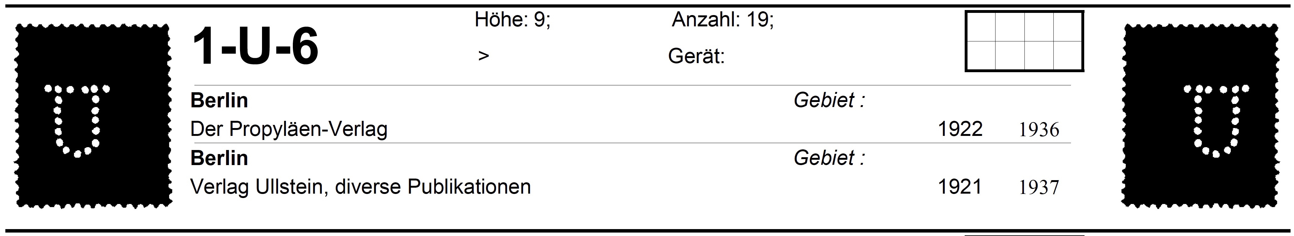 German Perfin Catalog - Page 6 - Stamp Community Forum