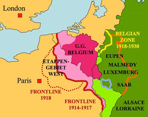 WWI Occupation – Belgium | GermanStamps.net